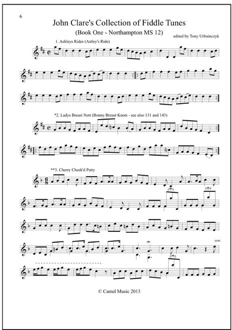 John Clare - poet and fiddler 1793-1864